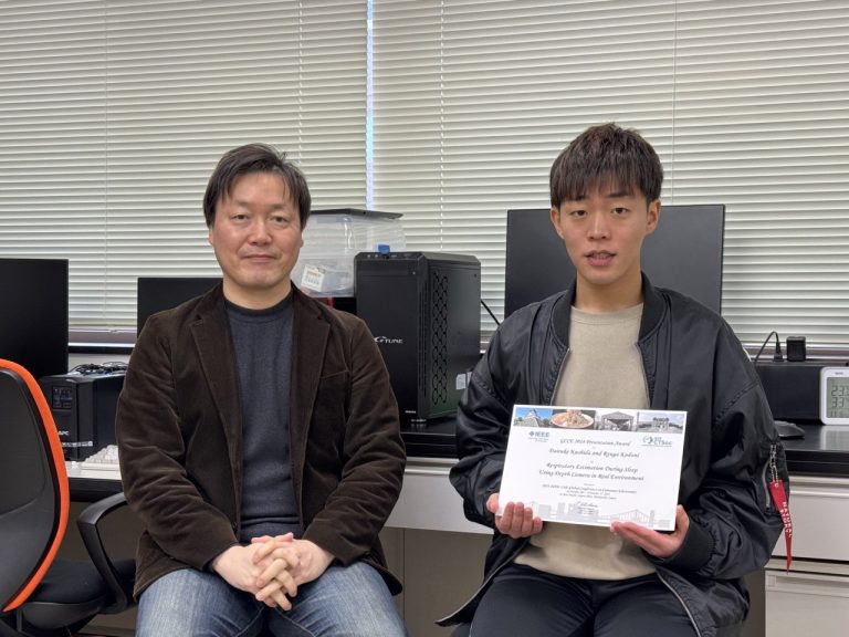 【学生受賞】知能システム制御研究室の学生がIEEE GCCE 2024で「IEEE GCCE 2024 Presentation Award ...